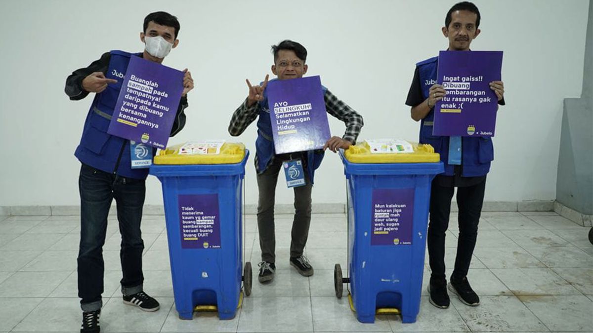 PERSIB dan Jubelo Kelola 8 Ton Sampah dari Empat Laga Kandang, Sepak ...